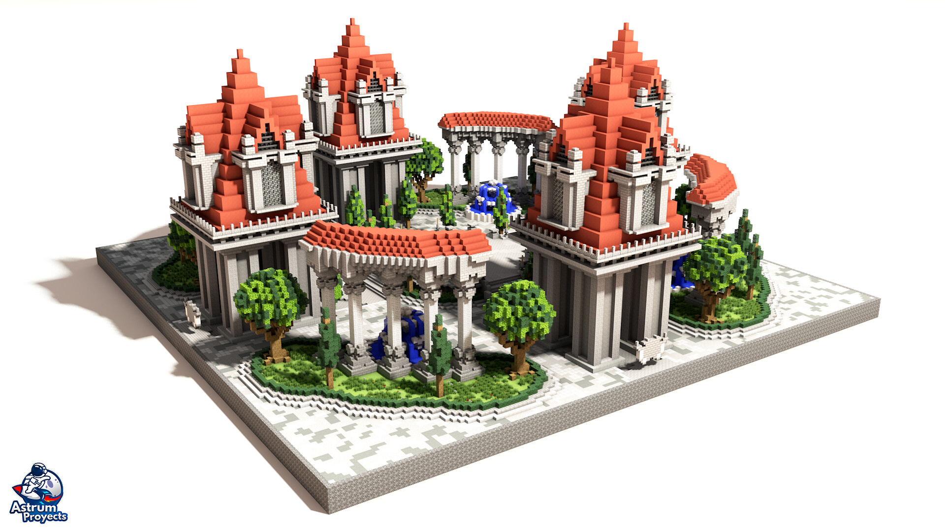 HCF Spawn Minecraft Map