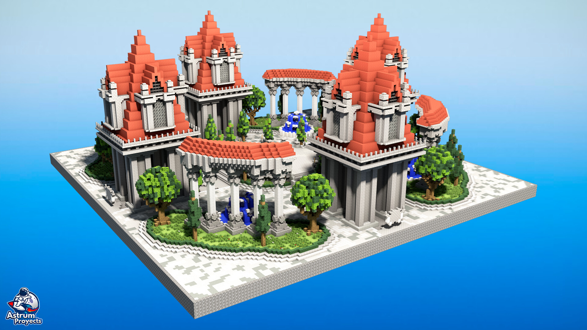 HCF Spawn Minecraft Map