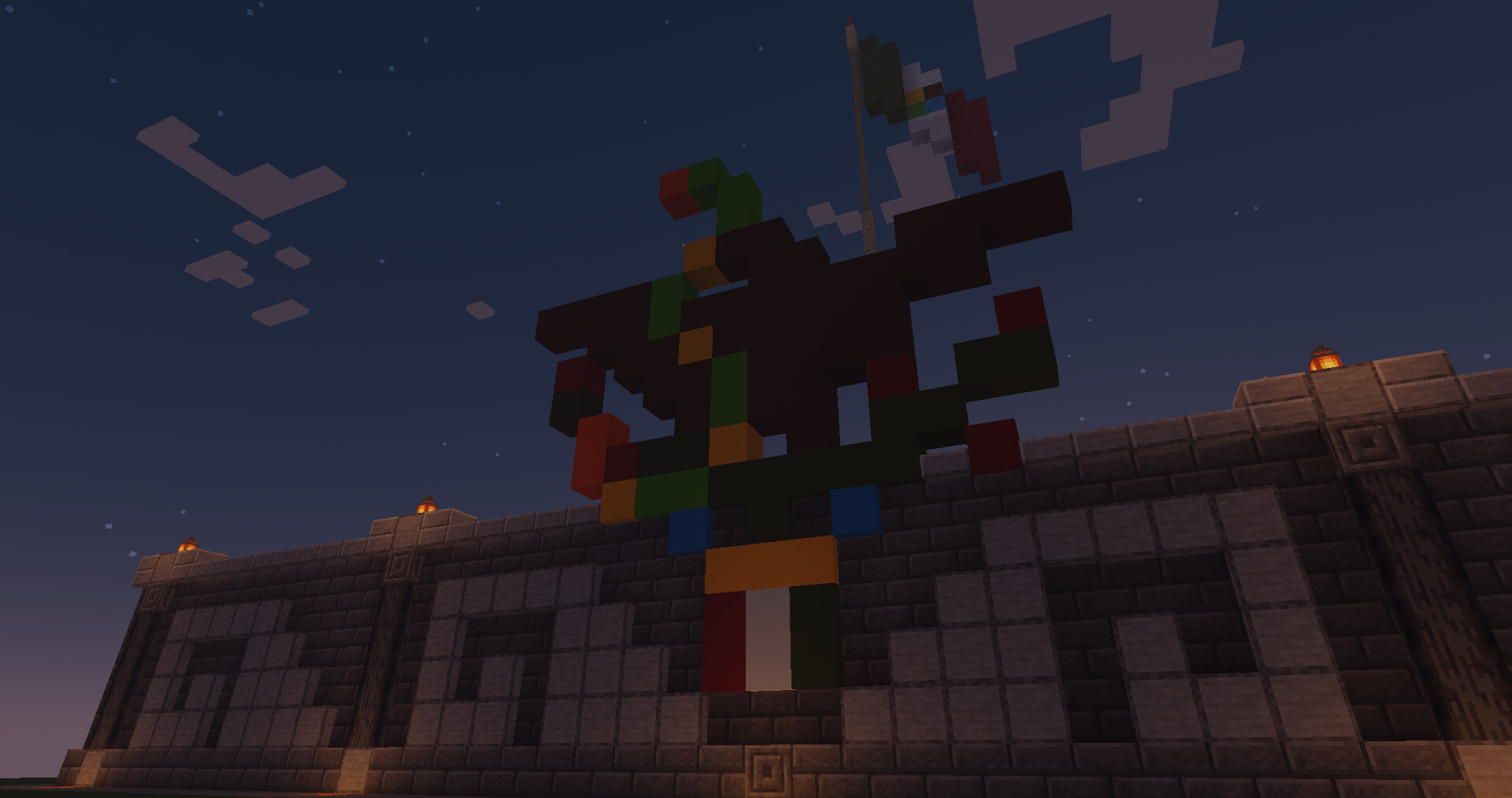 Bandera de Mexico Minecraft Map