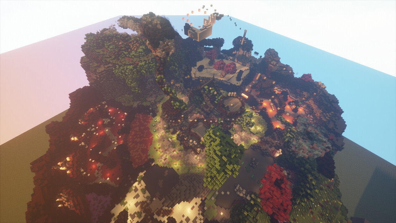 AntiqueNetwork Practice's Spawn (INSANE) Minecraft Map