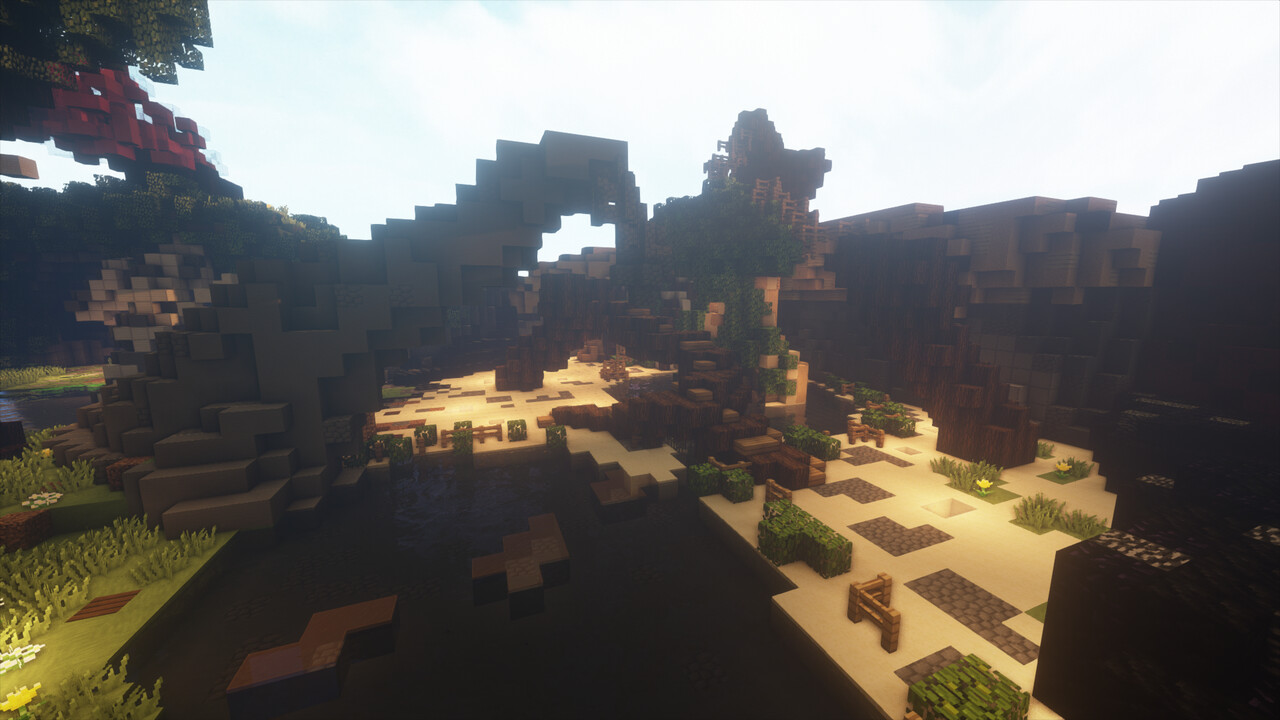 AntiqueNetwork Practice's Spawn (INSANE) Minecraft Map