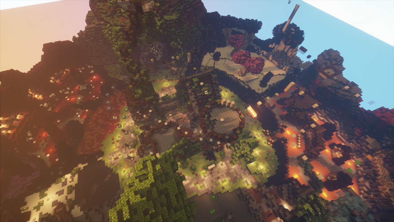 AntiqueNetwork Practice's Spawn (INSANE) Minecraft Map