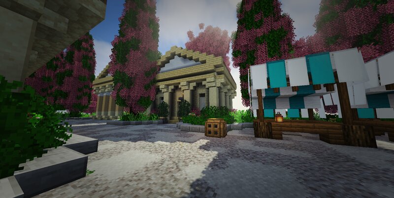 Greek style skyblock spawn - 1.16.5 - Non-Exclusive Minecraft Map