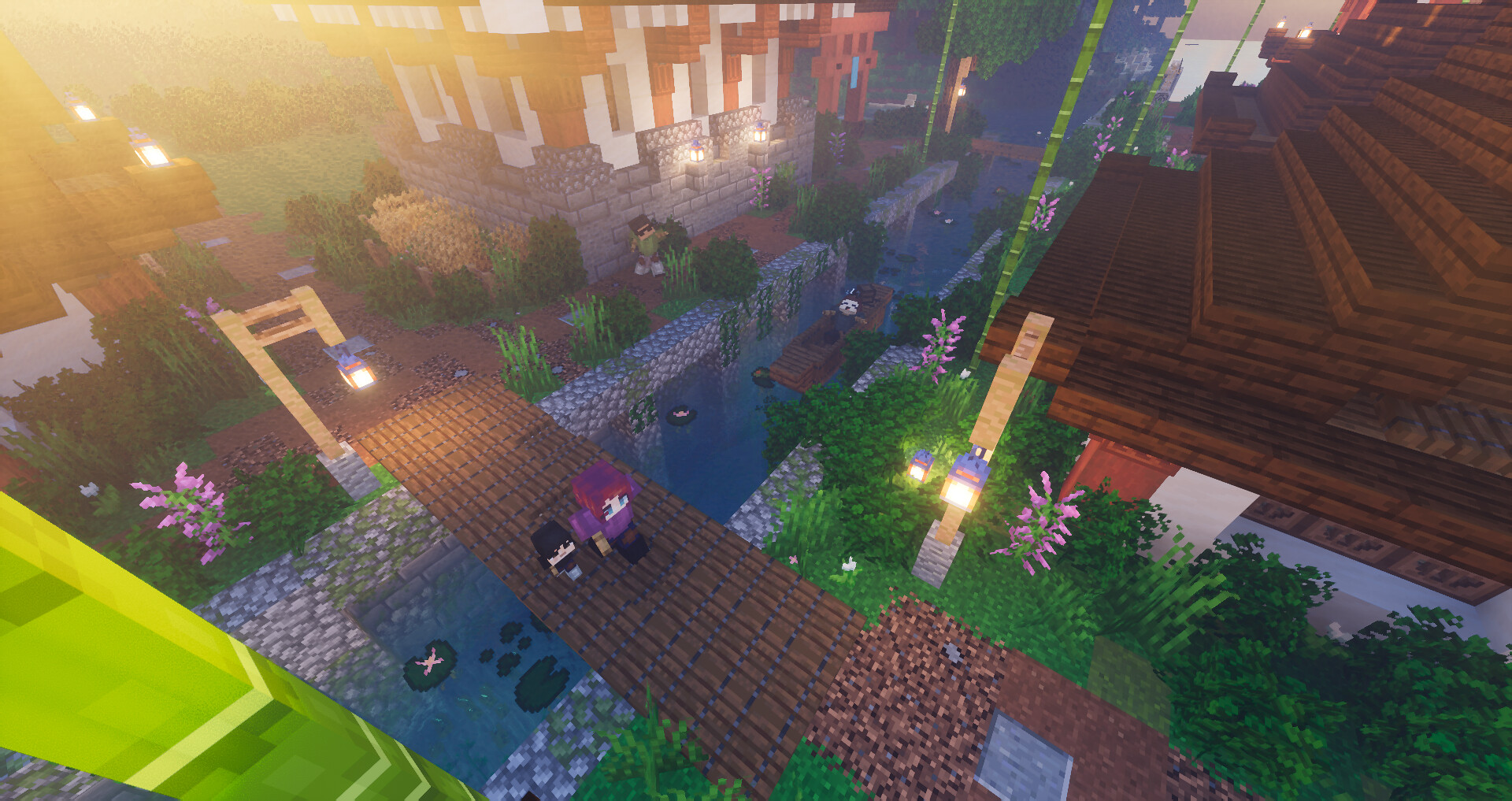 Atarashi Canals | Japanese themed Minecraft Village | Builder's Forge ...