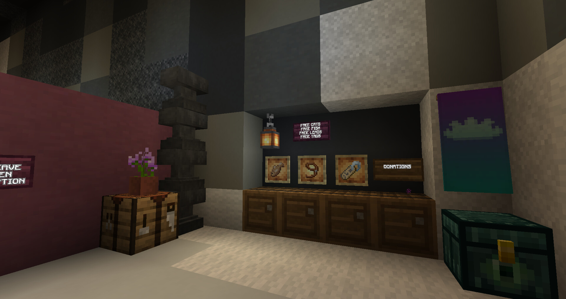 Cloud's Cat Adoption Center Minecraft Map