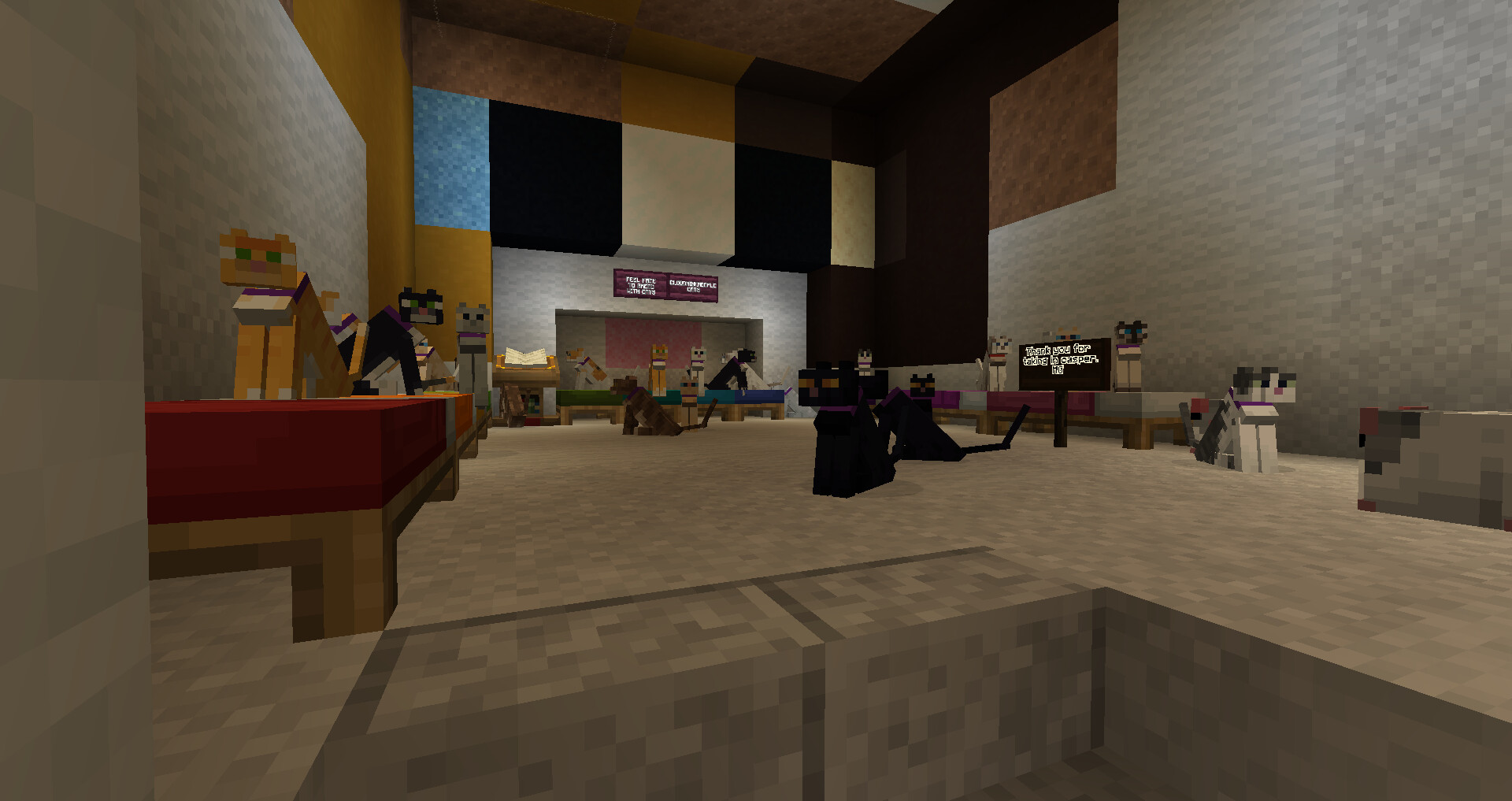 Cloud's Cat Adoption Center Minecraft Map