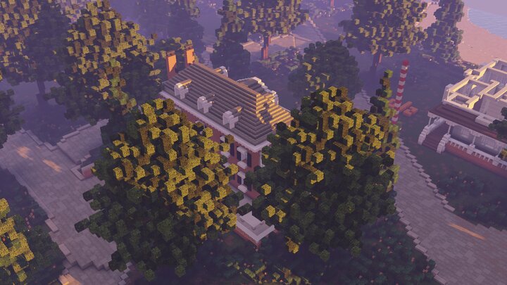 Colonial house Minecraft Map