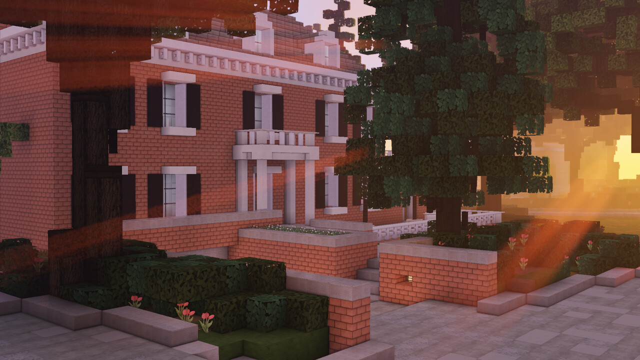 Colonial house Minecraft Map