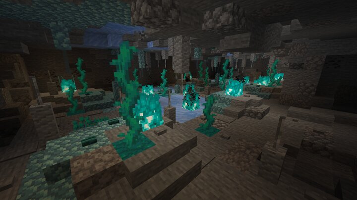 Lost in the Cavern Minecraft Map