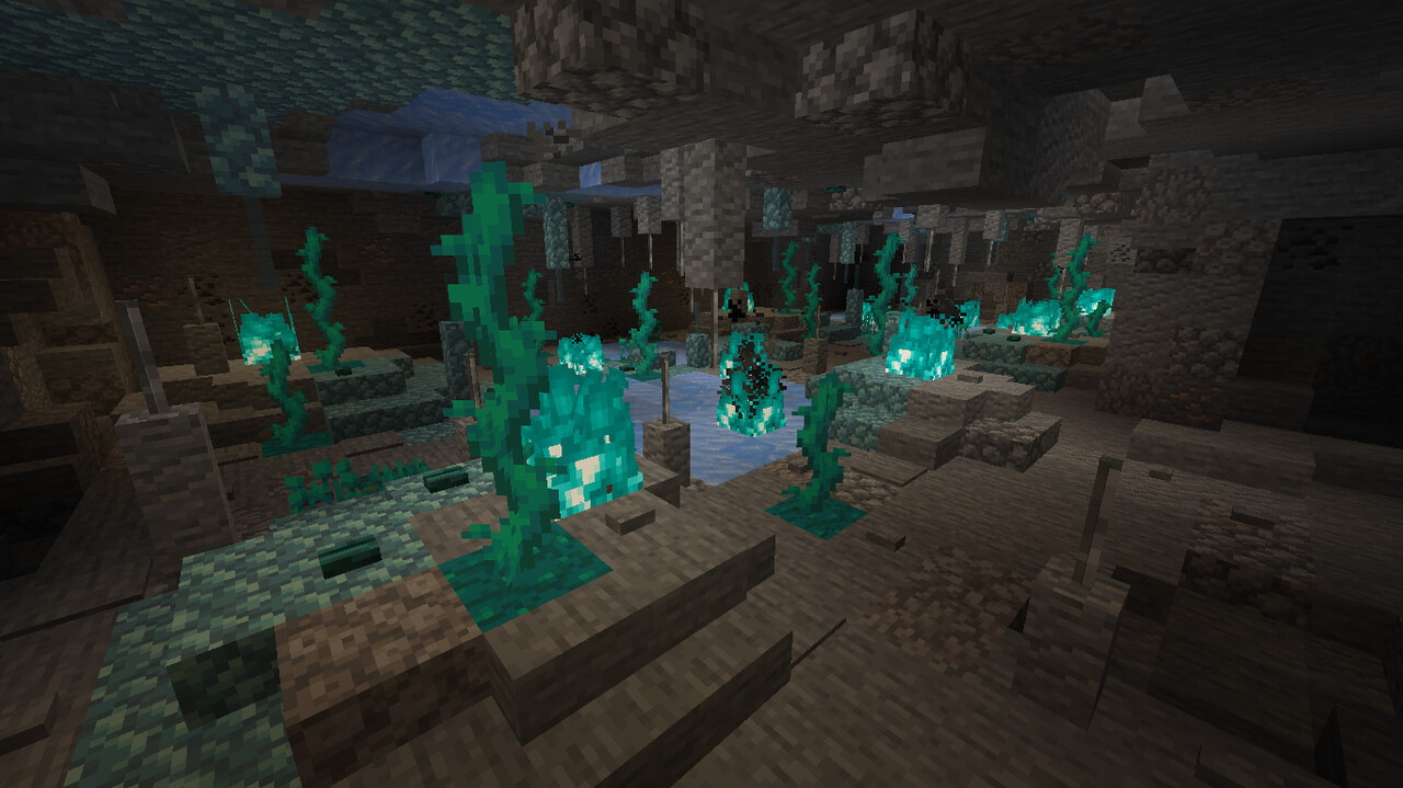Lost in the Cavern Minecraft Map