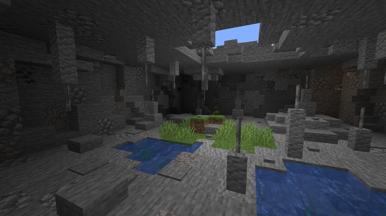 Lost in the Cavern Minecraft Map