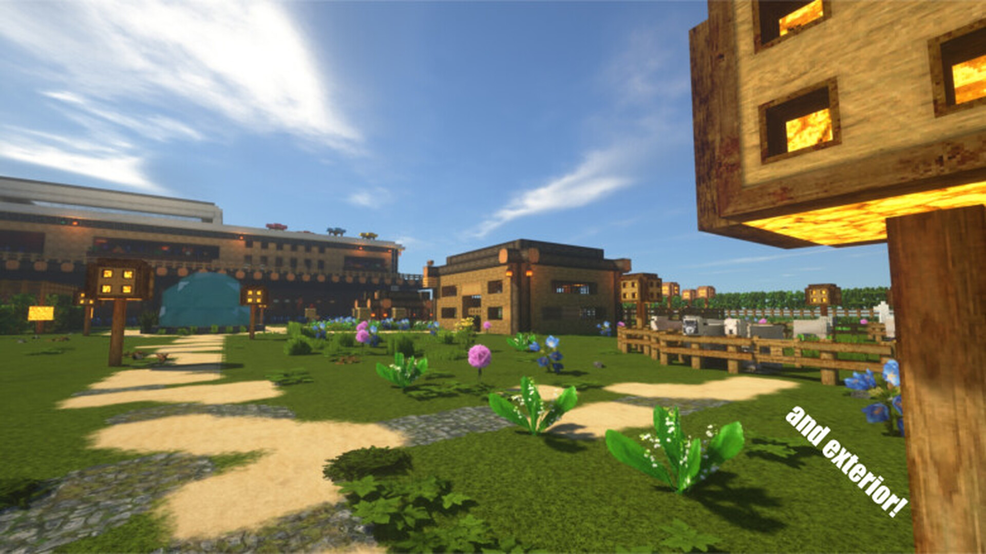 [Bedrock] [MrSwatPL] Little Palace with farmaland | WIP BETA Minecraft Map