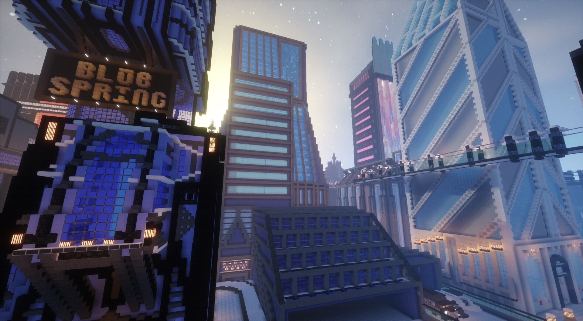 [Futuristic City] Exelixoipolis Minecraft Map