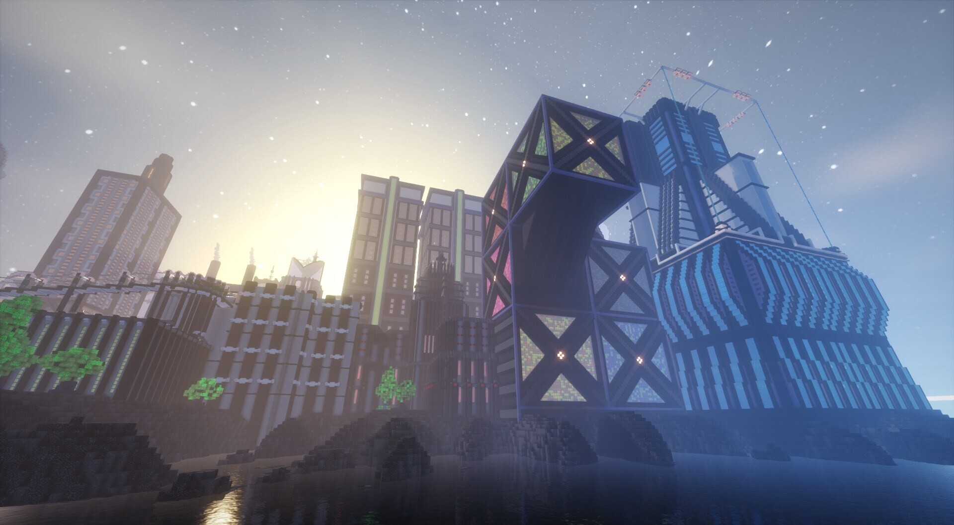 [Futuristic City] Exelixoipolis Minecraft Map