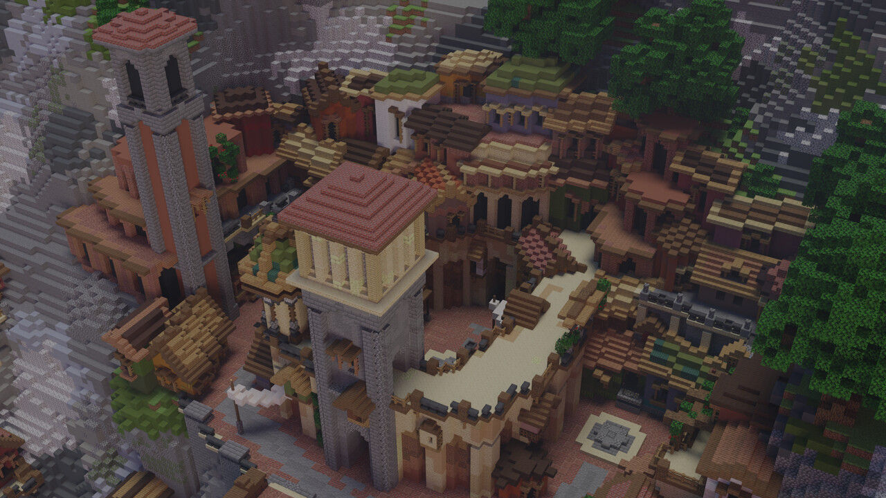 Lobby - Mexican Castillo Minecraft Map