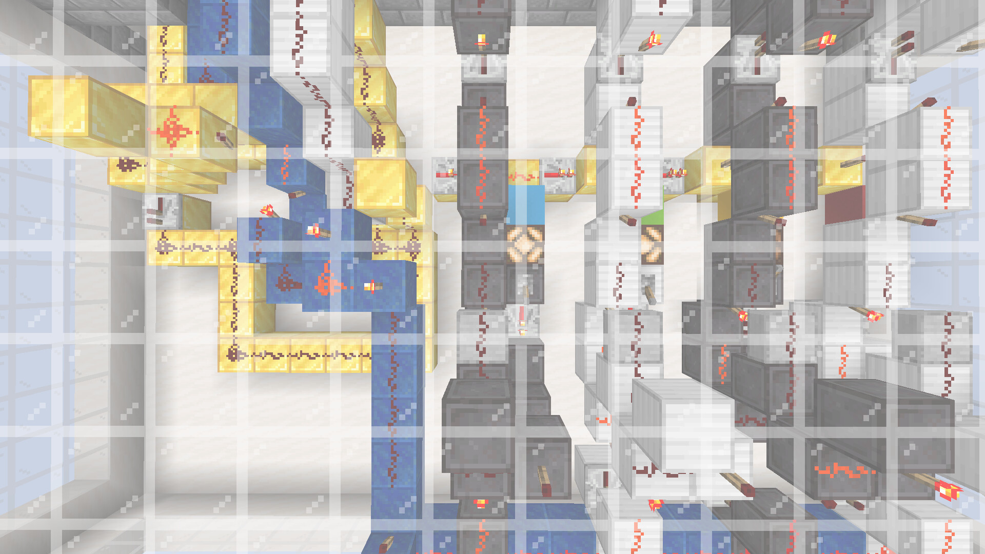 Programable Combination Lock Minecraft Map