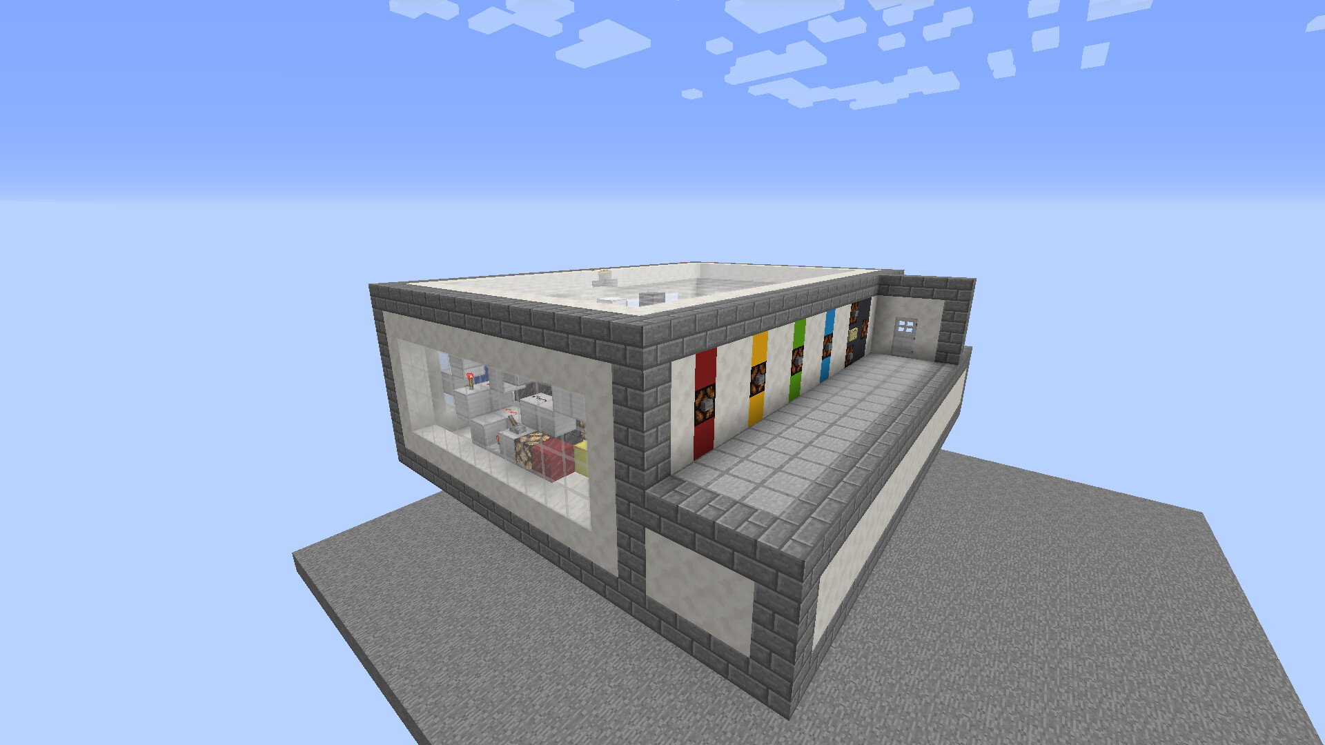 Programable Combination Lock Minecraft Map