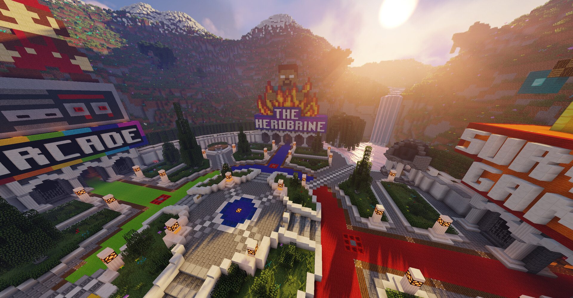 The Hive OG Lobby 1:1 replica - HiveMC OG 2013 Lobby replica 1:1 ...