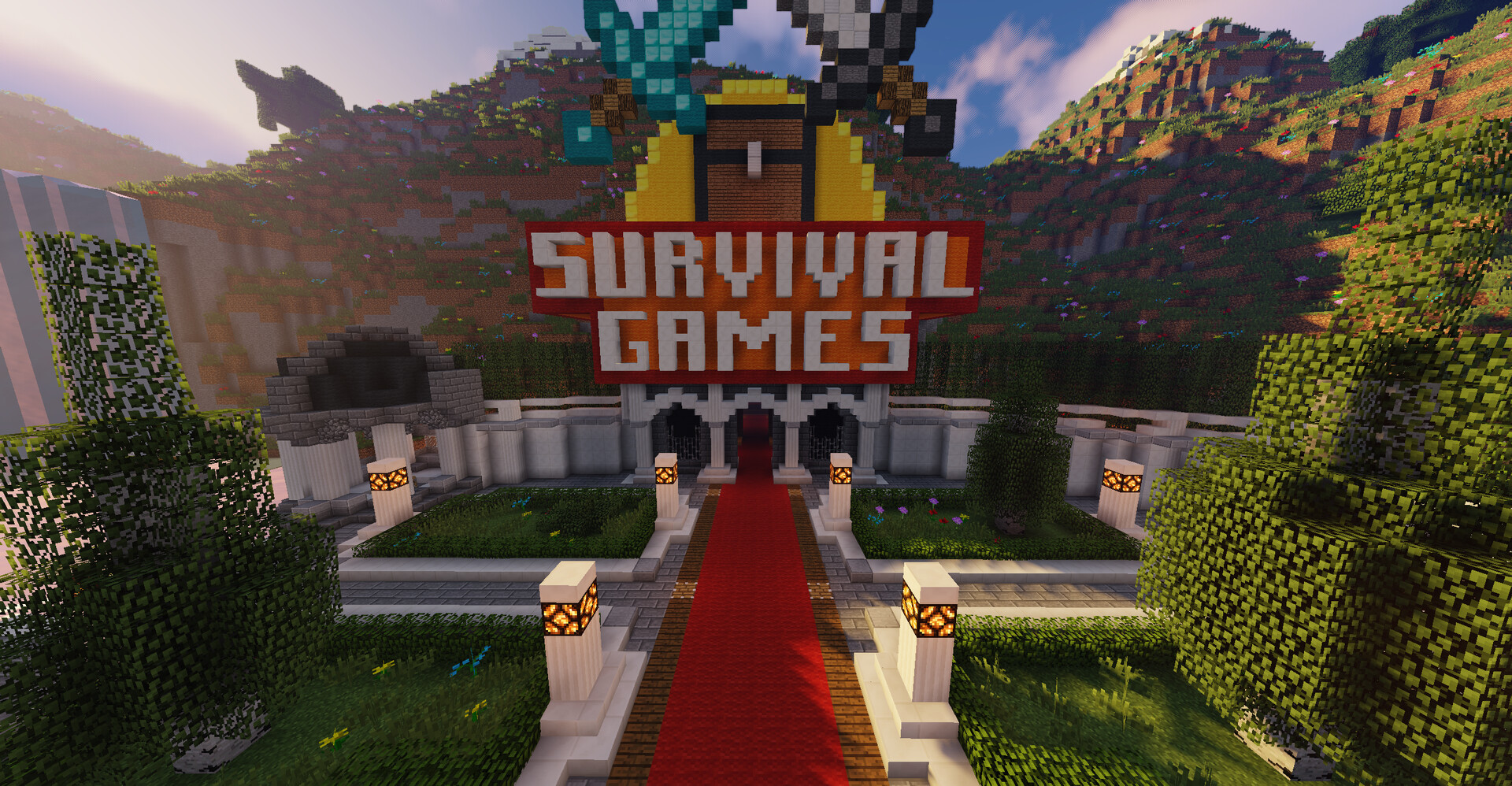 The Hive OG Lobby 1:1 replica - HiveMC OG 2013 Lobby replica 1:1 ...