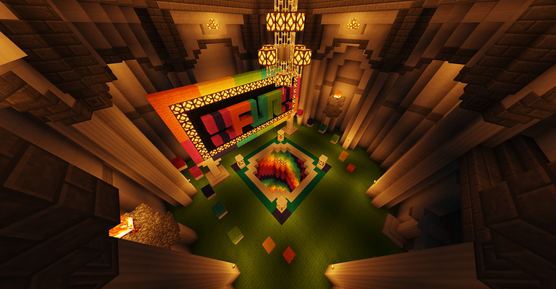 The Hive OG Lobby 1:1 replica - HiveMC OG 2013 Lobby replica 1:1 ...