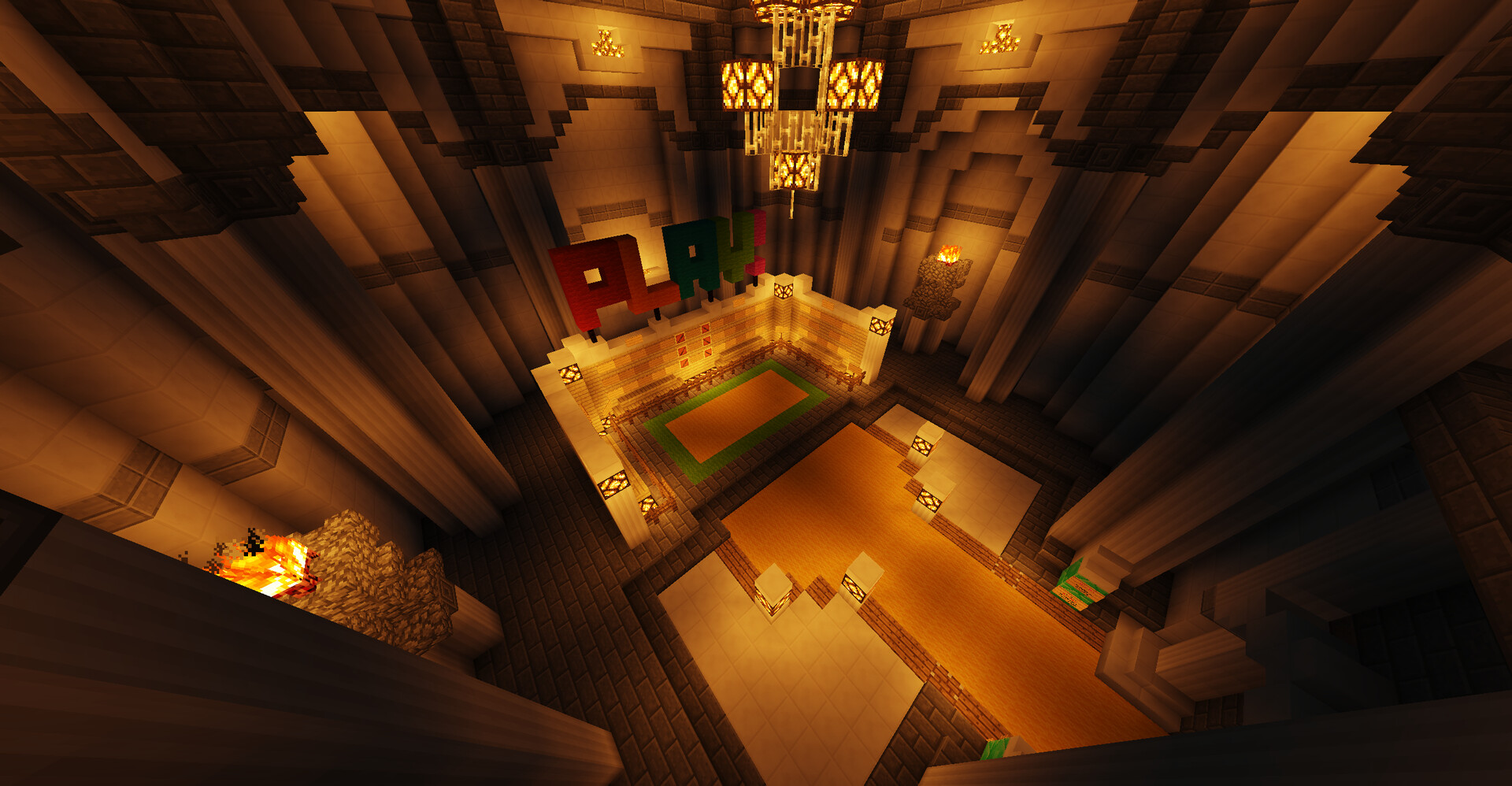 The Hive OG Lobby 1:1 replica - HiveMC OG 2013 Lobby replica 1:1 ...