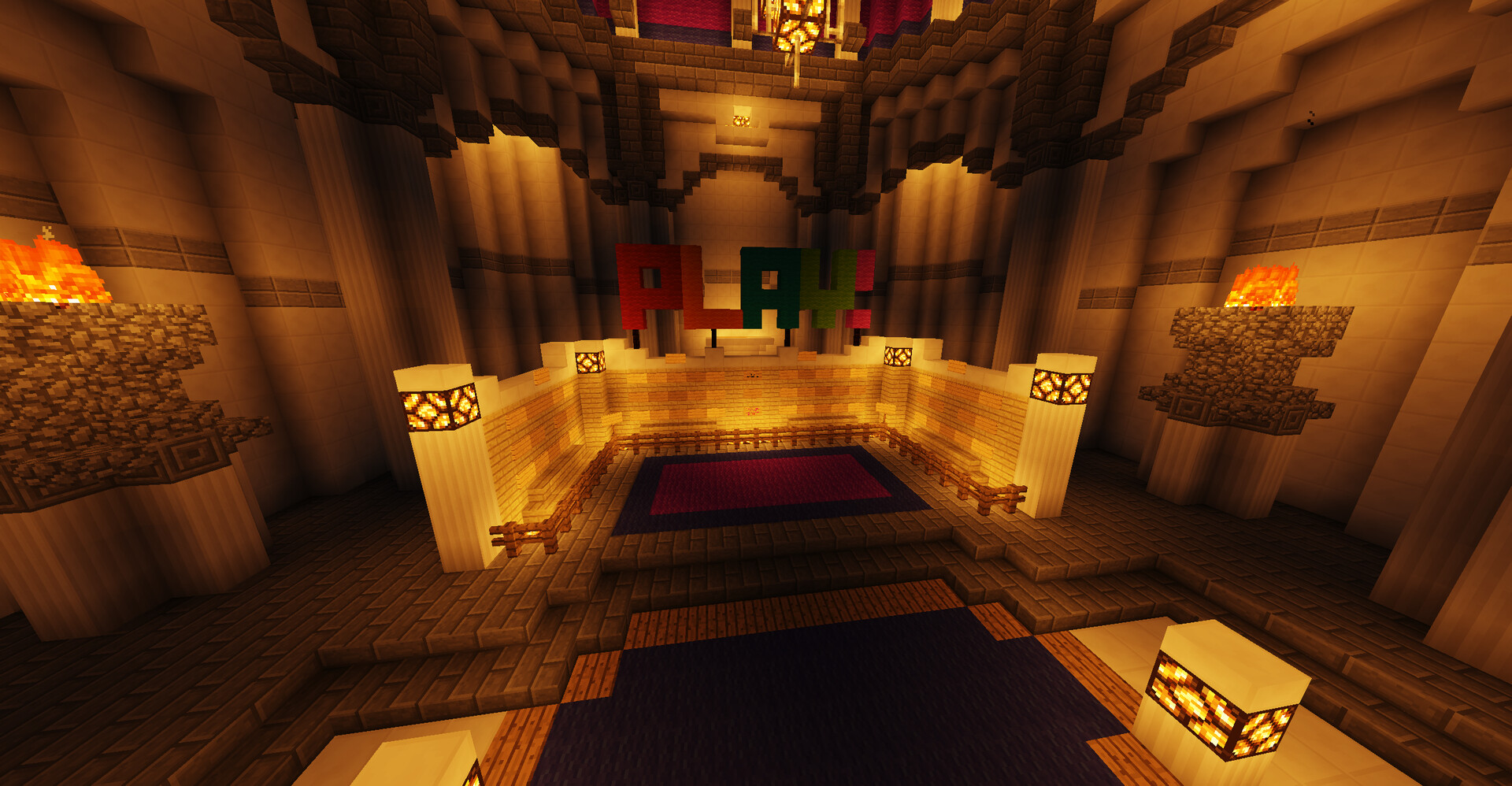 The Hive OG Lobby 1:1 replica - HiveMC OG 2013 Lobby replica 1:1 ...