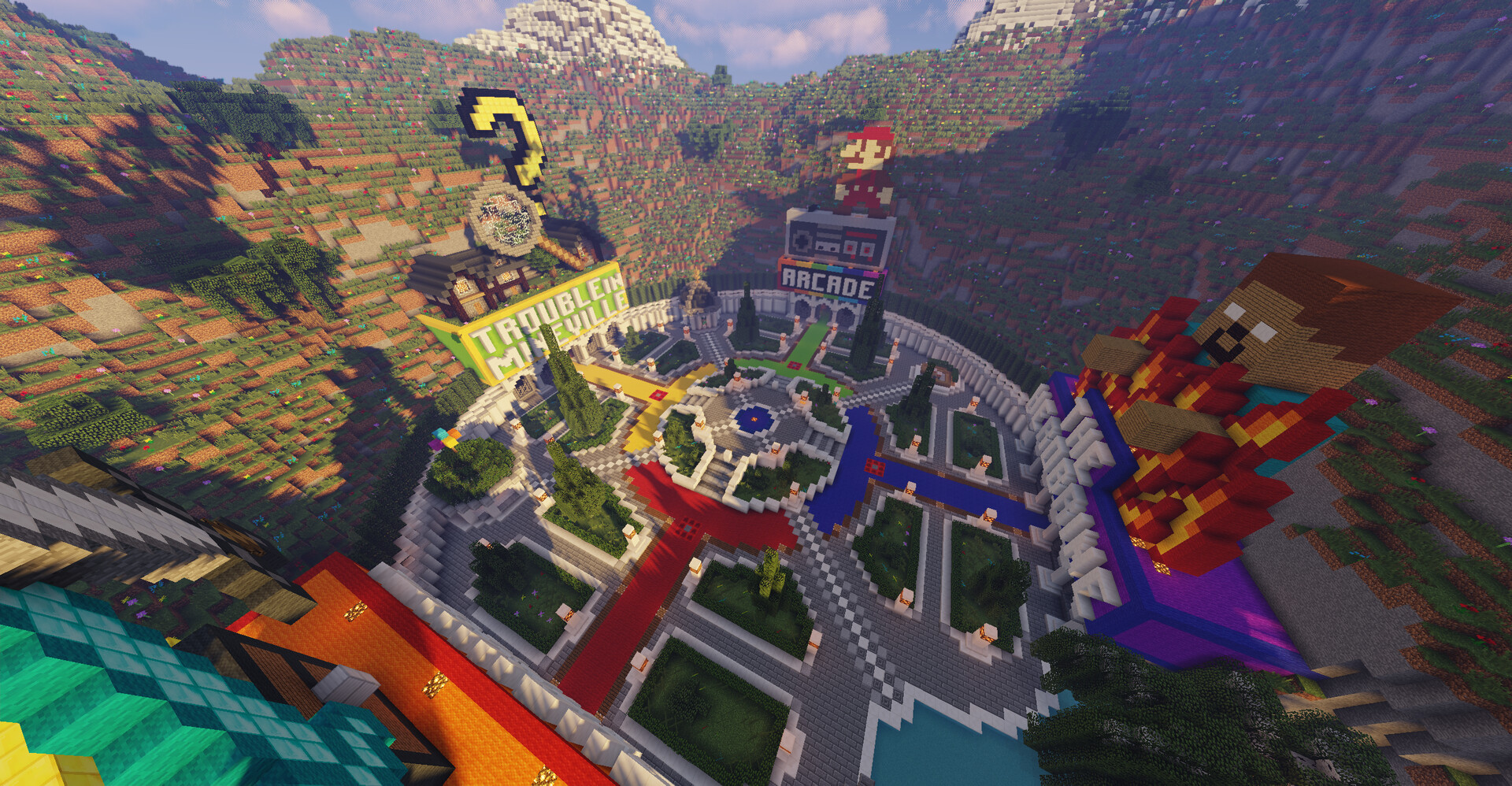 The Hive OG Lobby 1:1 replica - HiveMC OG 2013 Lobby replica 1:1 ...