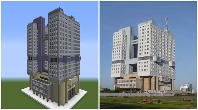 HOUSE OF SOVIETS minecraft replica Minecraft Map