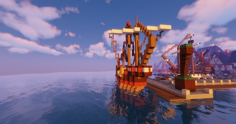 Hanseatic Cog Minecraft Map