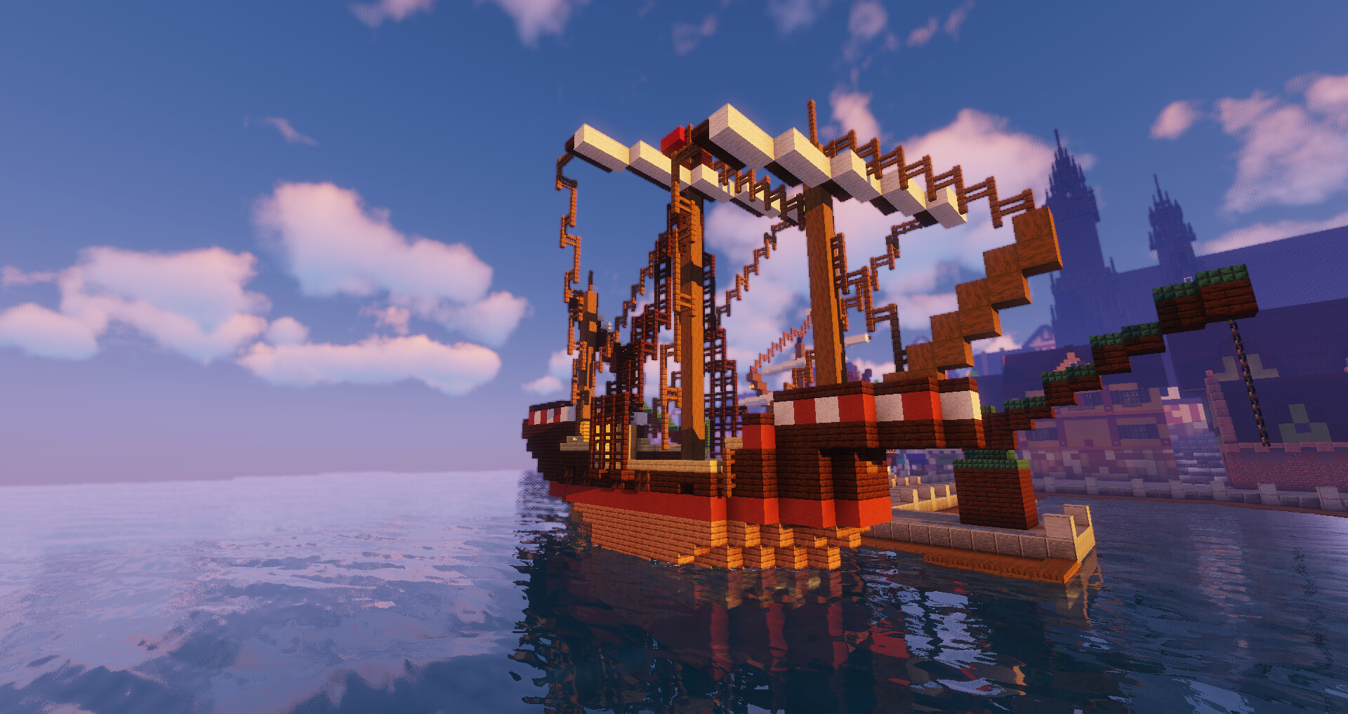 Hanseatic Cog Minecraft Map