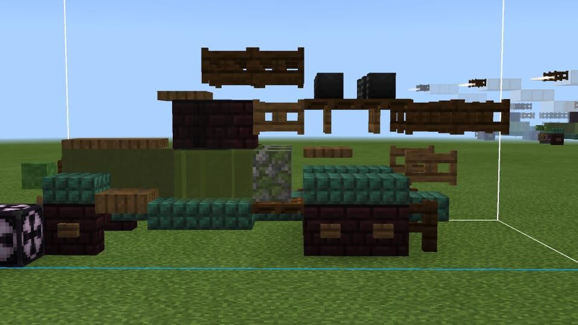 1.5:1 scale BM-13 Katyusha (ZiS-6) Minecraft Map