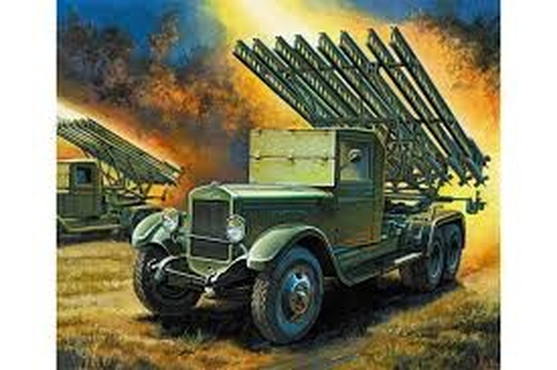 1.5:1 scale BM-13 Katyusha (ZiS-6) Minecraft Map