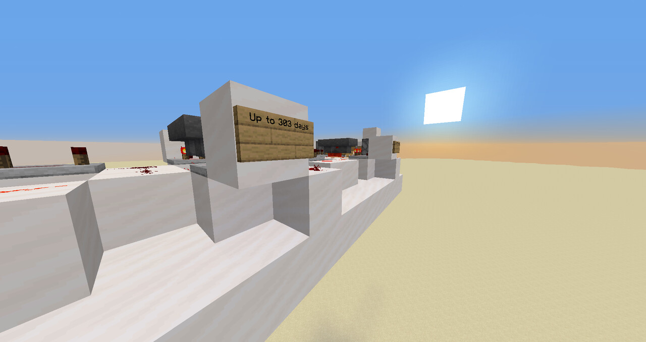 Very Long Timer Minecraft Map