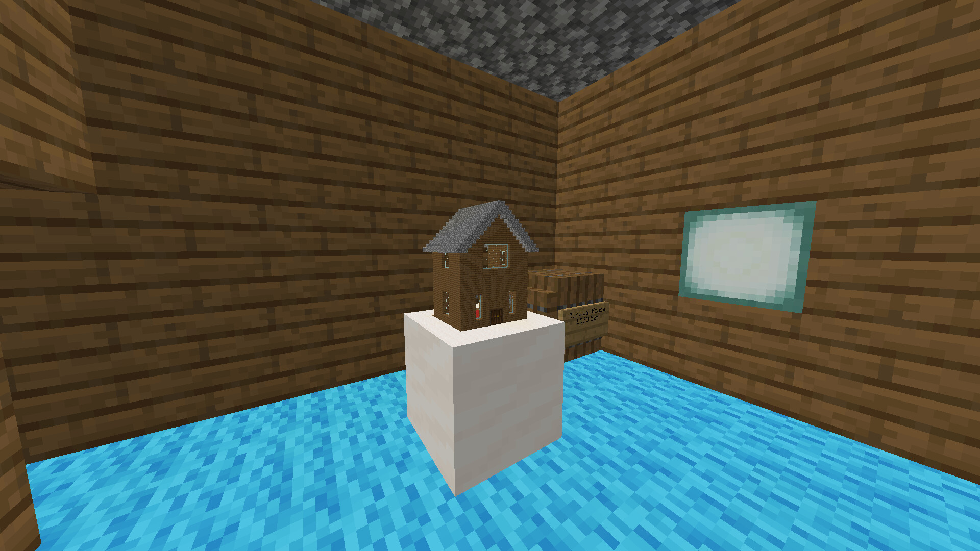 Non-Euclidean Minecraft House Minecraft Map