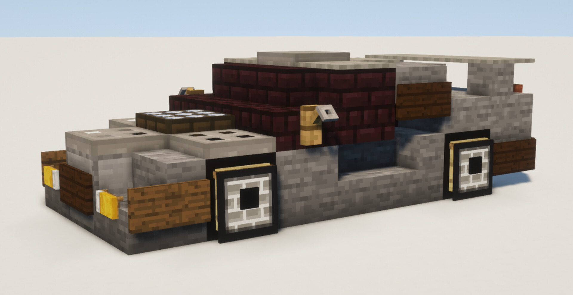 1.5:1 Scale Toyota Supra Mk4 Minecraft Map