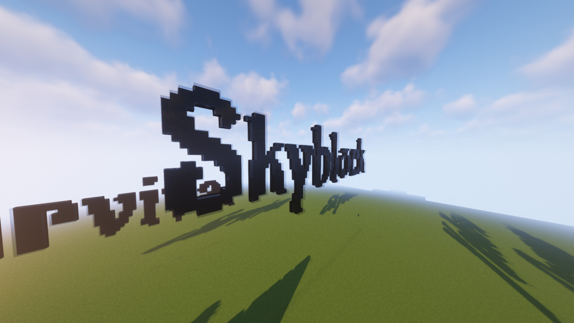 Font [Skyblock, Survival] Minecraft Map