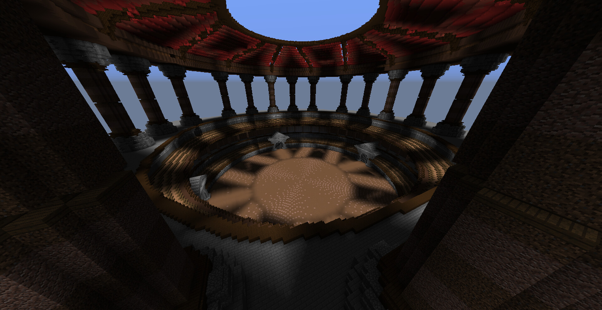 FLASHY ARENA Minecraft Map