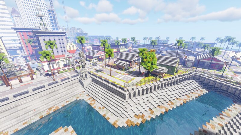 Los Angeles Minecraft Map