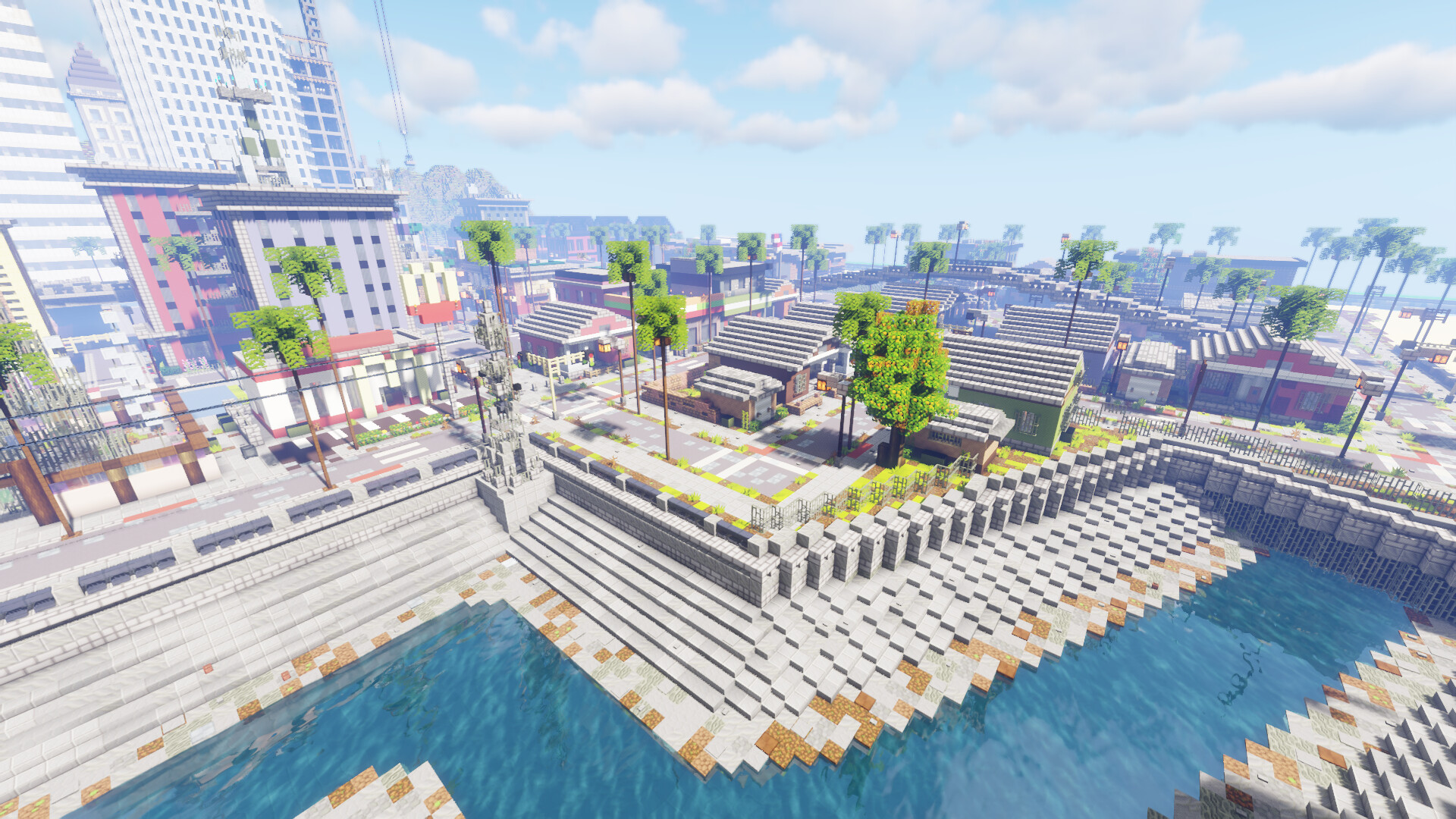 Los Angeles Minecraft Map