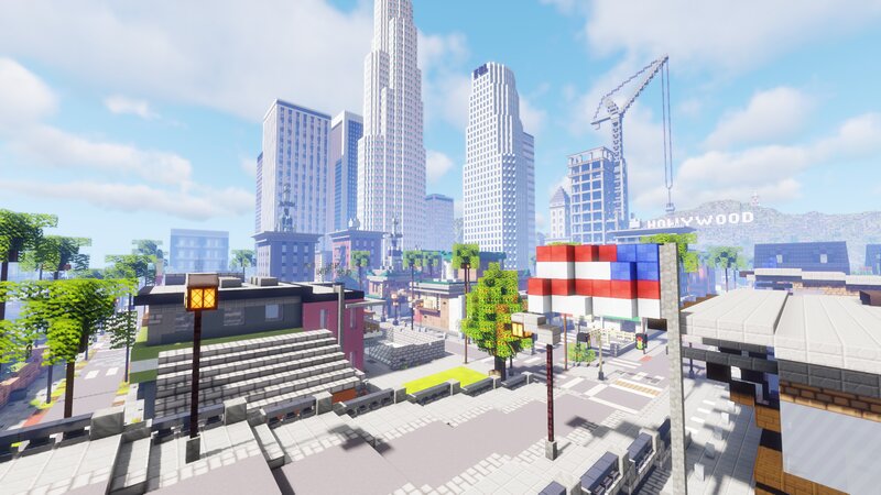 Los Angeles Minecraft Map