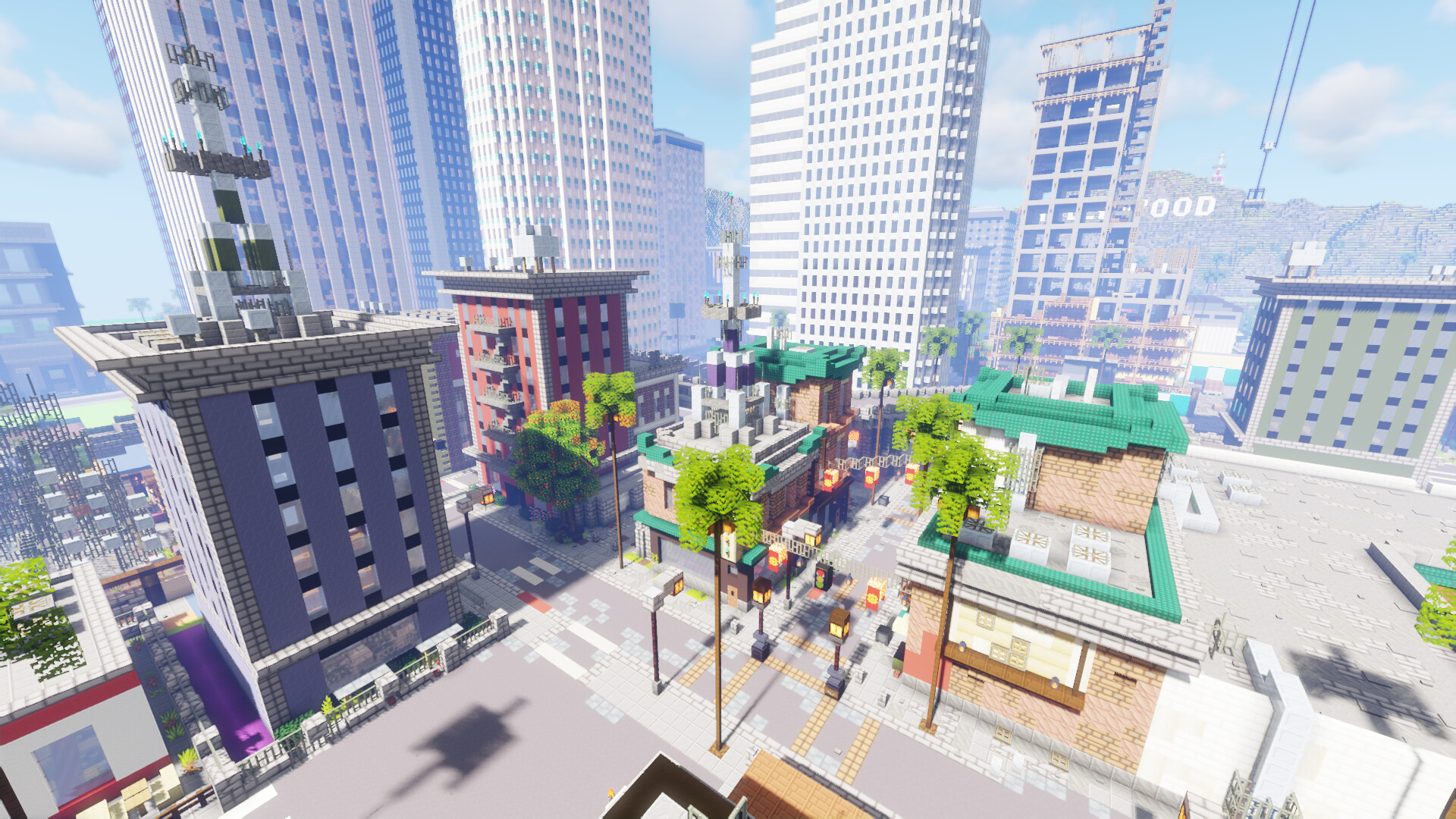 Los Angeles Minecraft Map