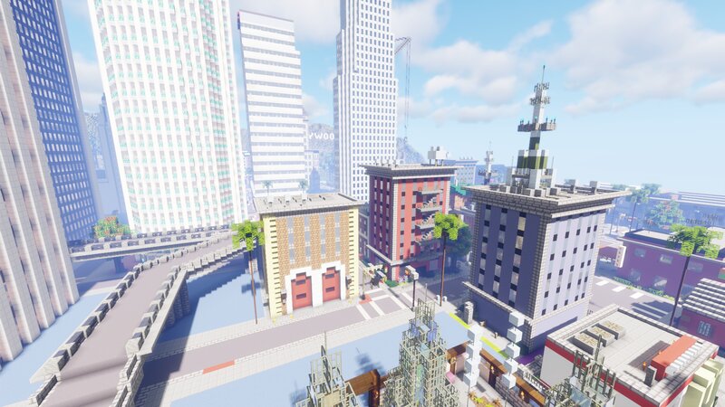Los Angeles Minecraft Map