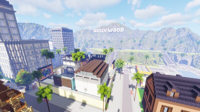 Los Angeles Minecraft Map