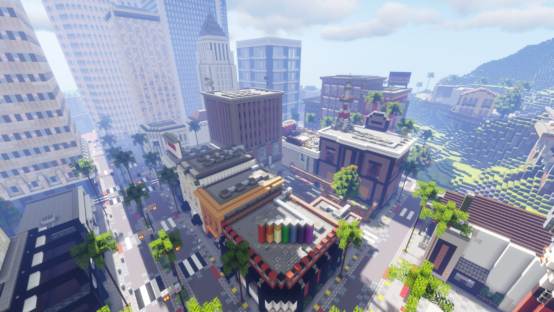 Los Angeles Minecraft Map