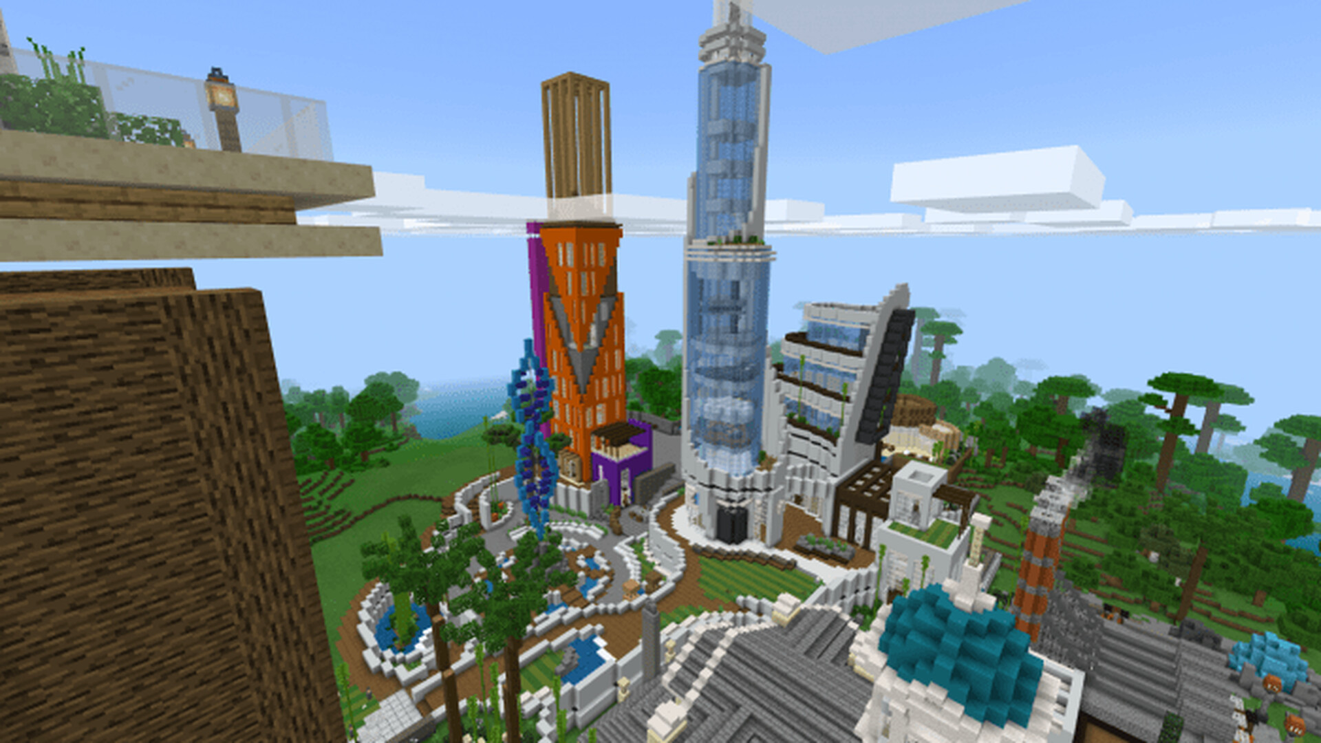 Future city Minecraft Map