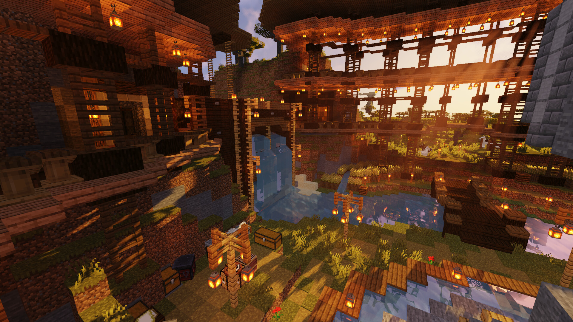 Western Mountainside Village Minecraft Map