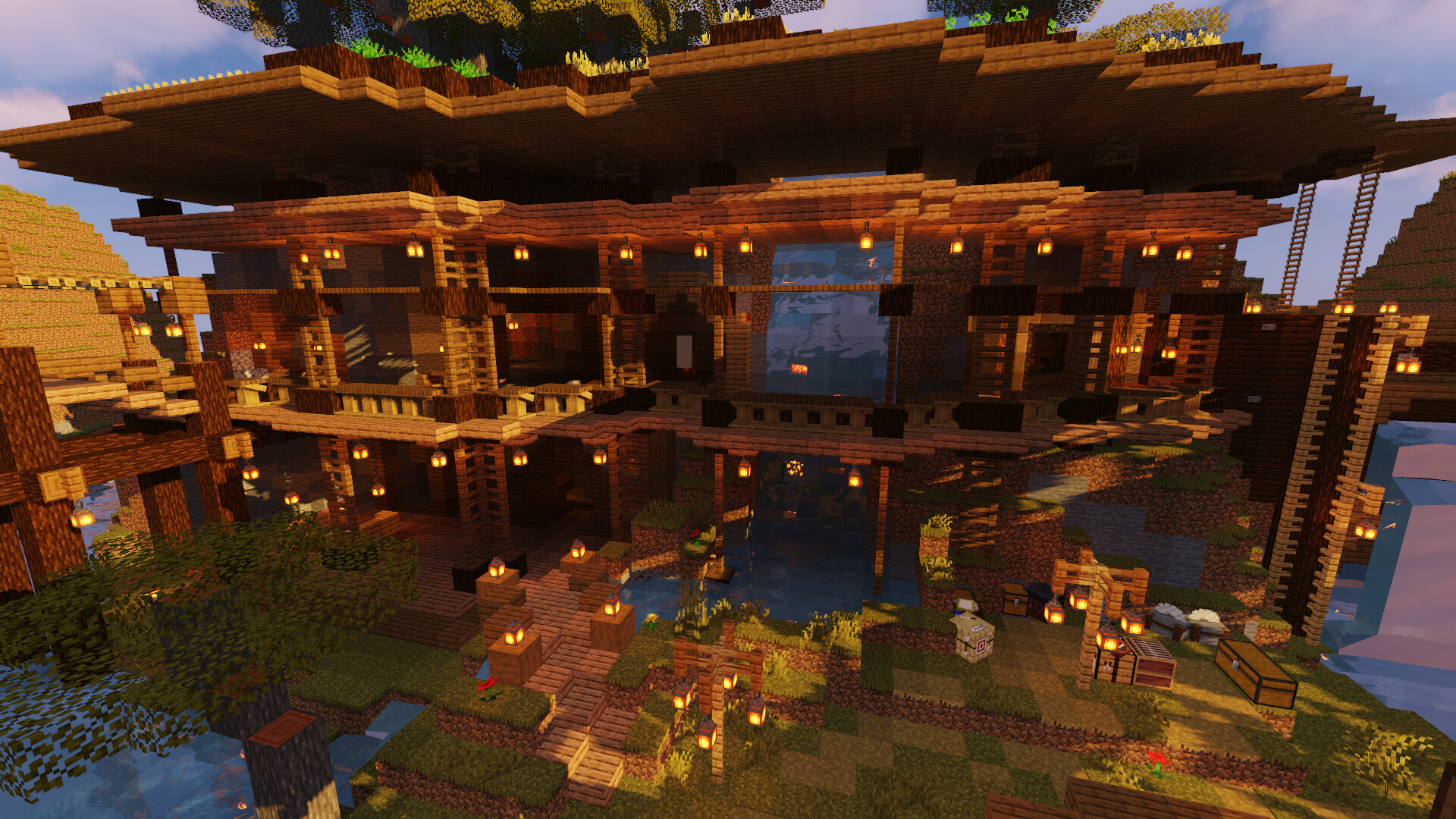 Western Mountainside Village Minecraft Map