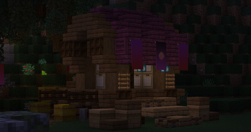 Small Gypsy Wagon Minecraft Map