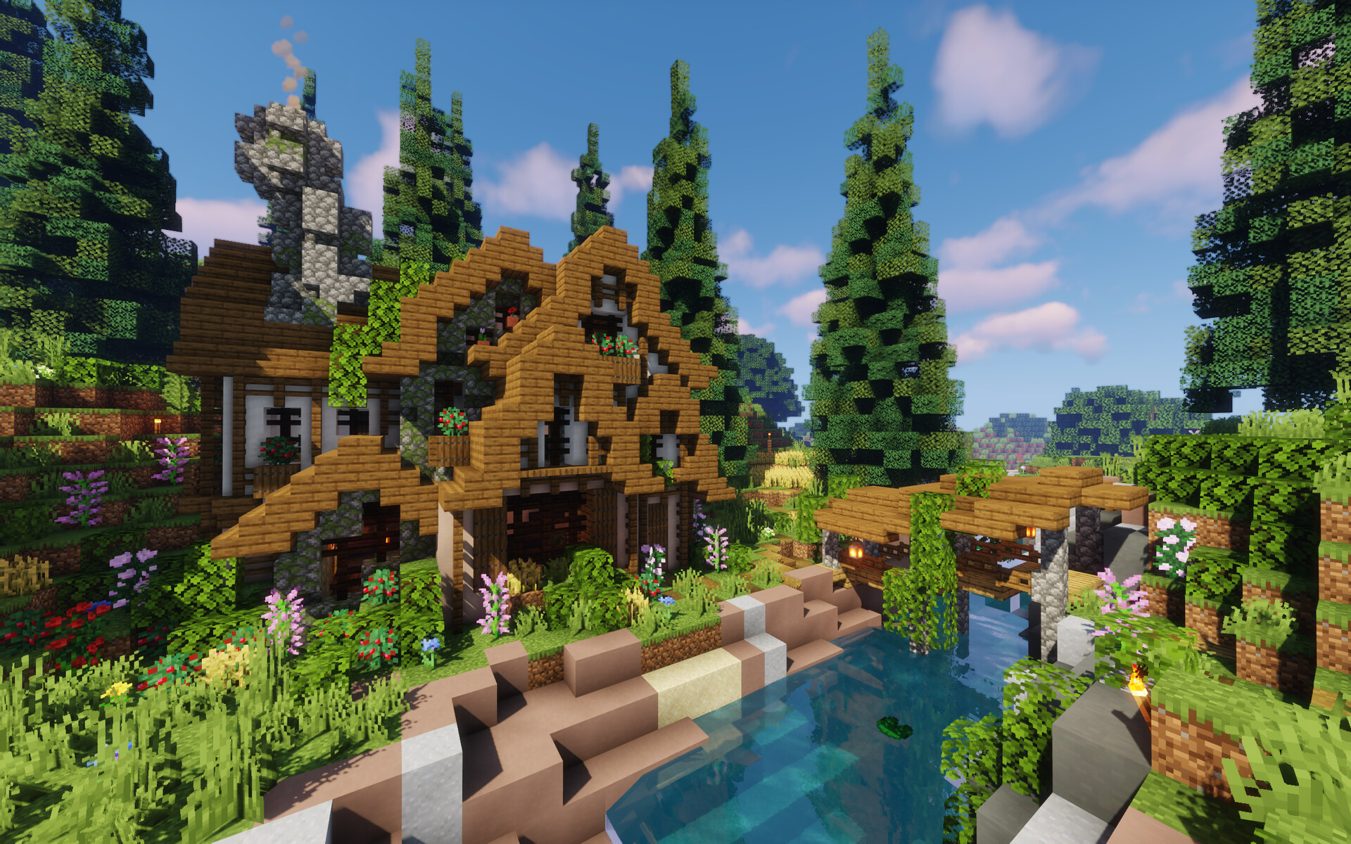 Rustic Cottage ♡ | The Loft MC Minecraft Map