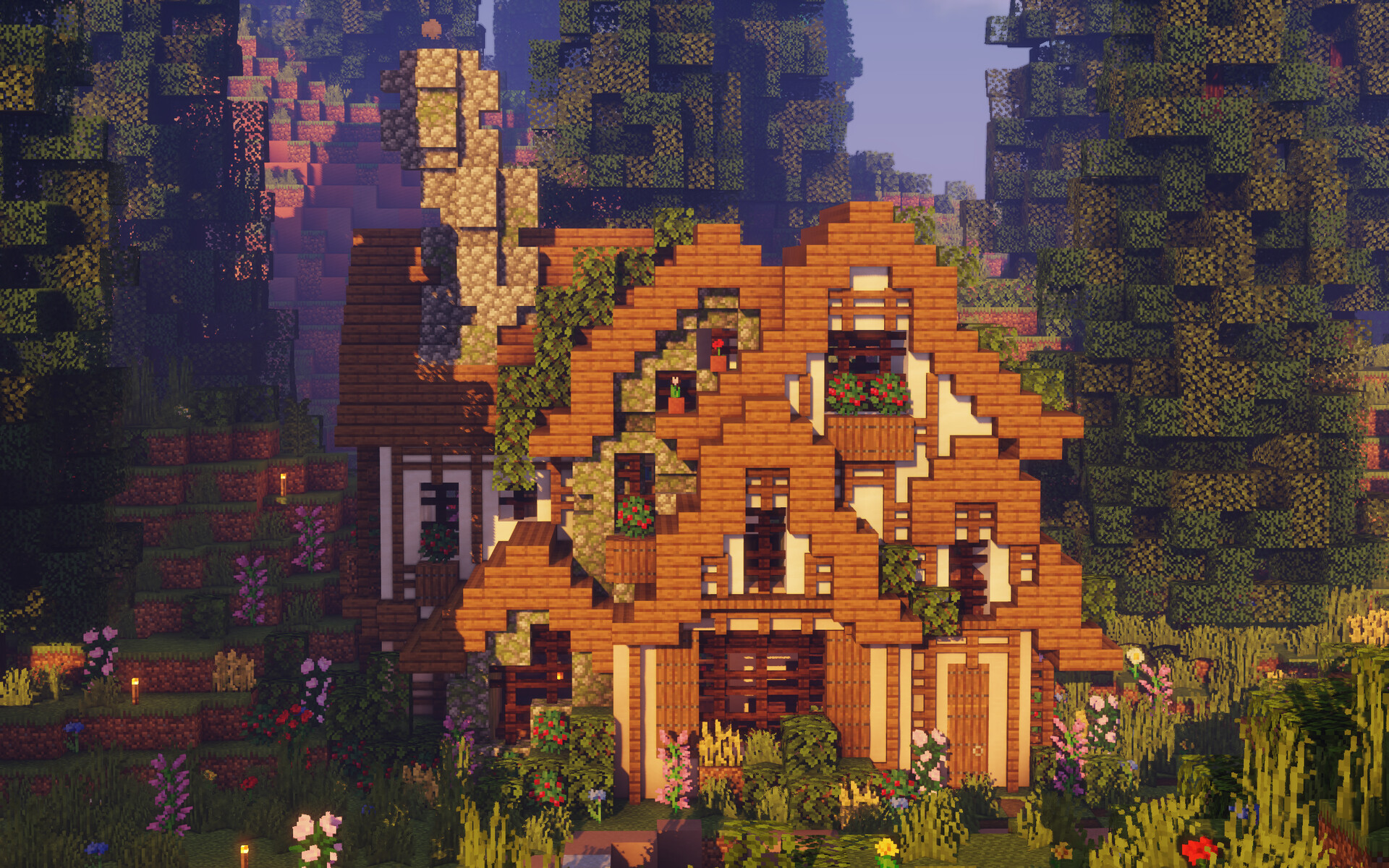 Rustic Cottage ♡ | The Loft MC Minecraft Map
